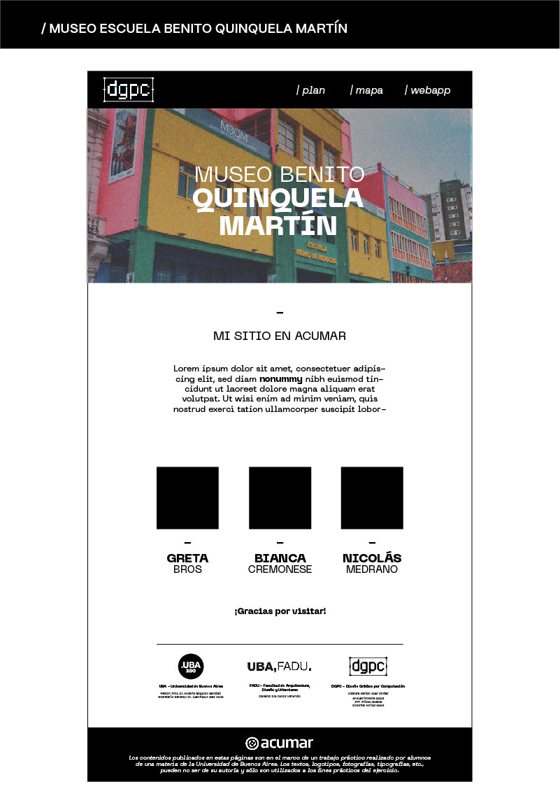 UBA, FADU, DGPC - Cátedra Díaz Cortez - Diseño Gráfico y Diseño de ...